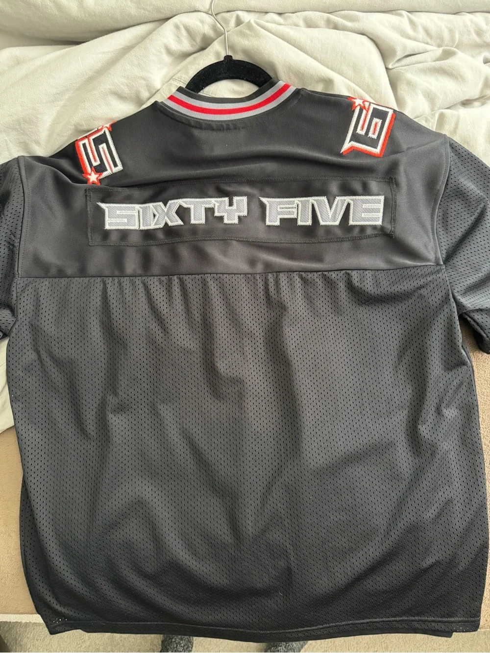 Boohoo Mens | Shirts | Sixty Five Blackred Mesh Jersey Gunnaboohooman ...